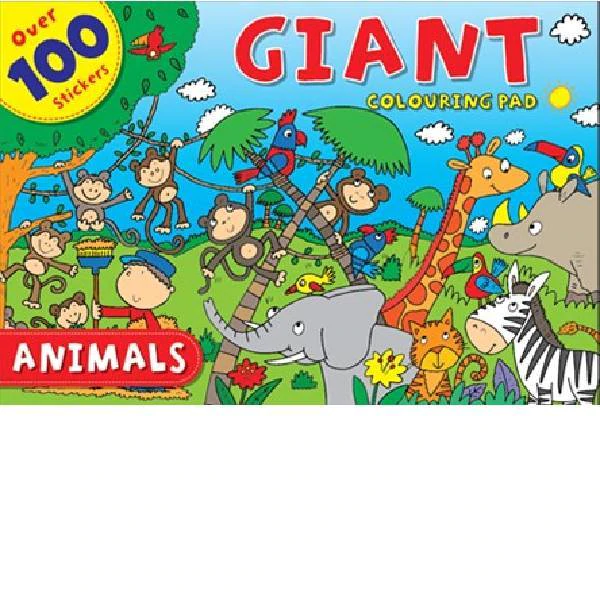 Animals Giant Colouring Pad - Arts & Craft-Colouring & Activity Books ...