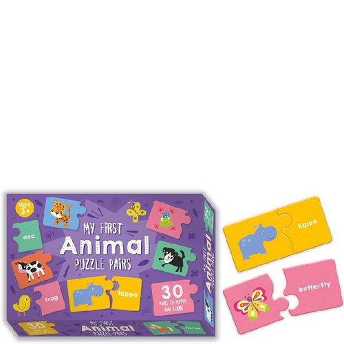 My First Animal Puzzle Pairs - Games & Puzzles-Puzzles-36 to 100 Pieces ...