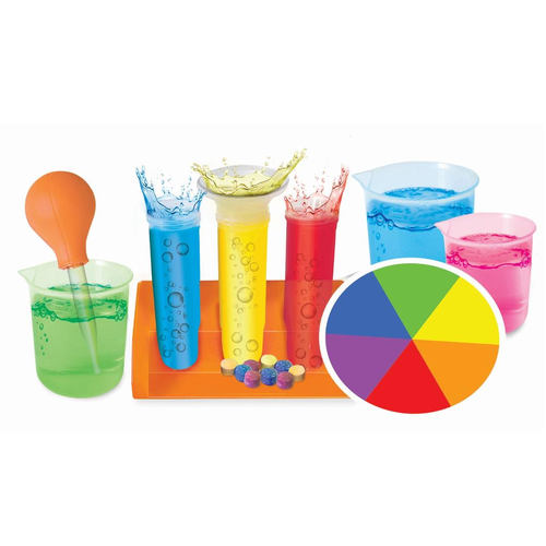 Explore the wonders of colour mixing with a Blippi first science kit ...