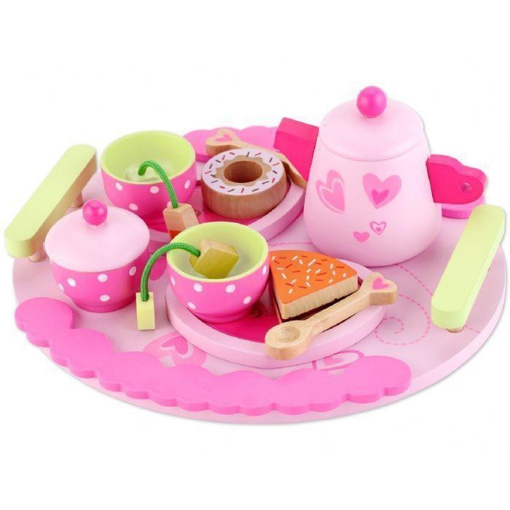 Afternoon Tea Set Wooden - Toys-Imaginative Play : Craniums - Books ...